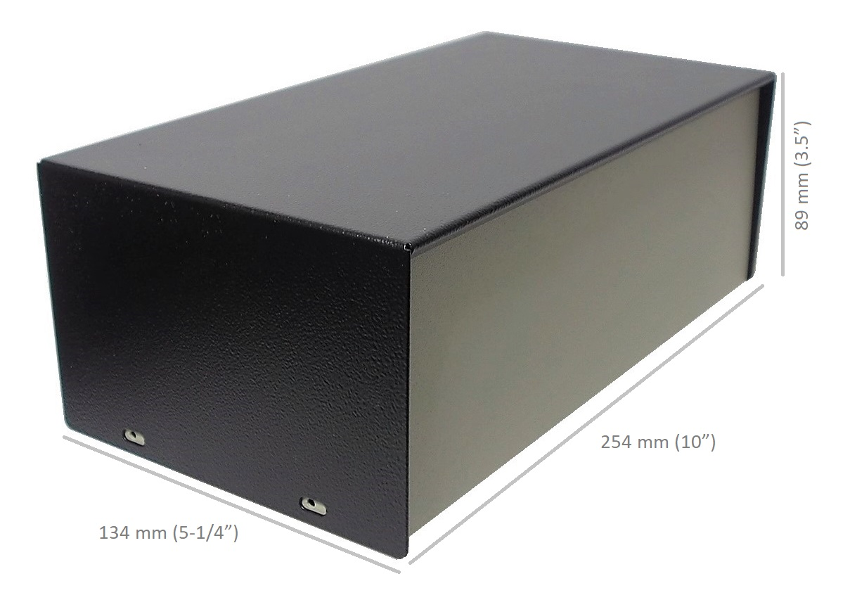 Maddison - Boîtier Hammond 1454P - 10" x 5" x 3.5"