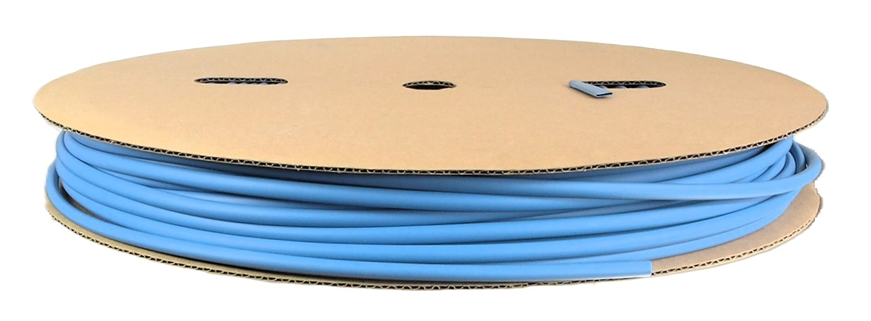 Maddison - Gaine thermorétractable bleu - 1/4" (6 mm)